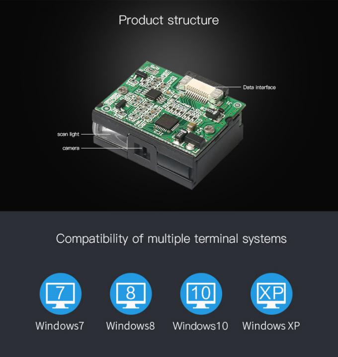 Android 5.1 PDA Ccd Scanner Module , Portable Barcode Reader Module ...