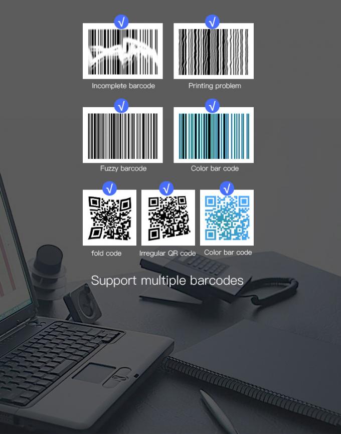 32 Bit CPU Barcode Scan Engine 2D CMOS / Code Scanning Support Multiple ...