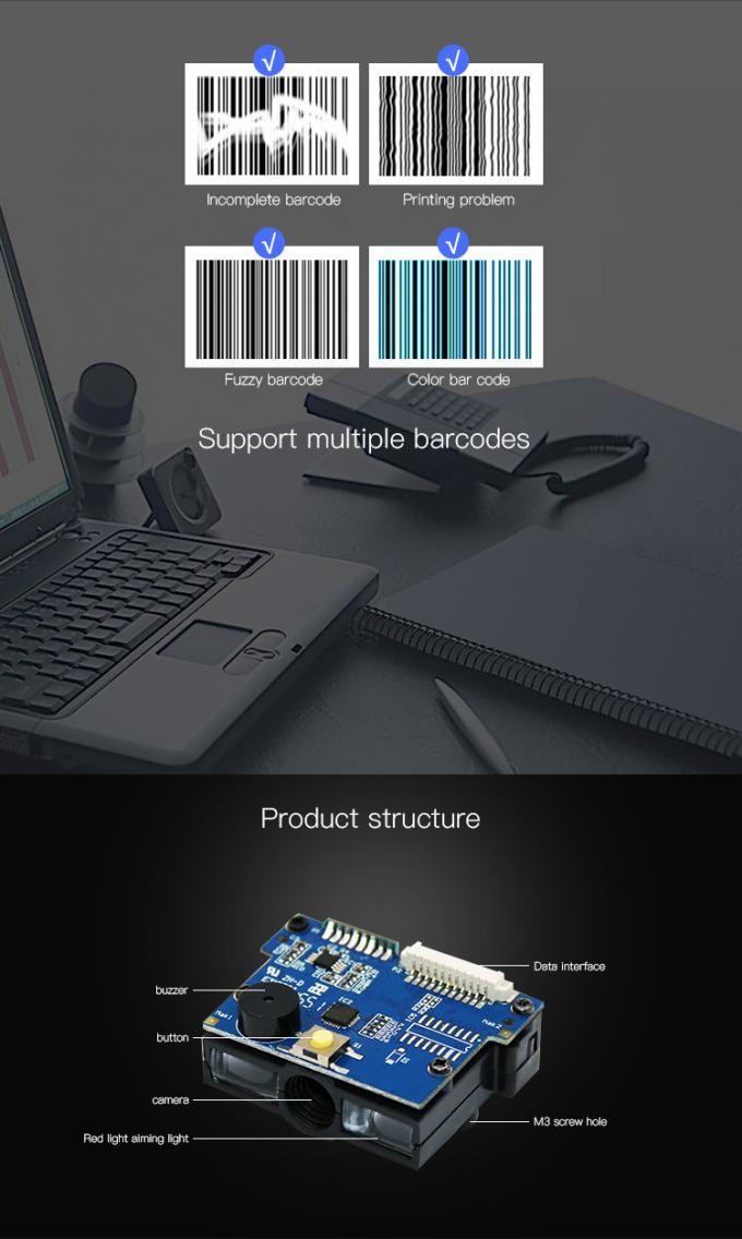 Price Checker Scan Engine , High Sensitive 1D Small Barcode Scanner ...