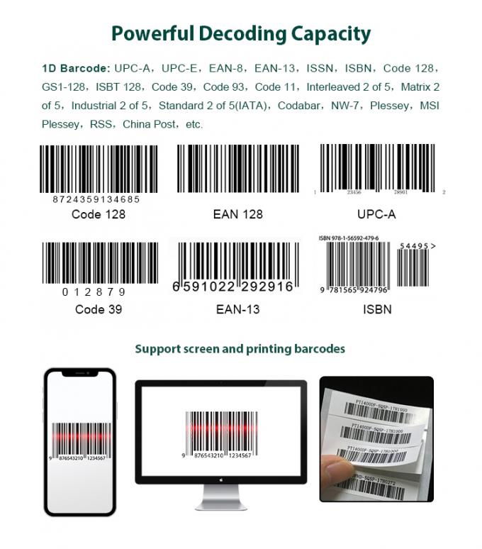 Small Size Good Quality 1D Linear CCD Barcode Module BarCode Decoder DE1420