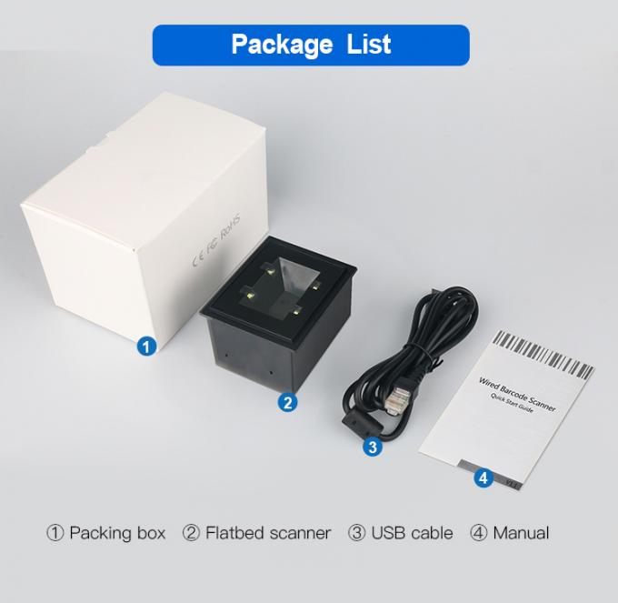 NFC 1D 2D QR Code Fixed Mount Barcode Scanner OEM Embedded Barcode Scanner
