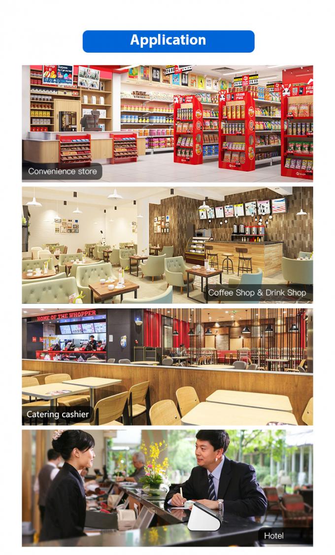 Tabletop USB RS232 Pos Barcode Scanner For NFC Mobile Payment