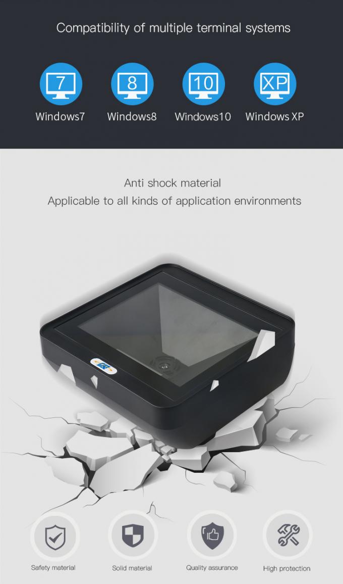 Supermarket Handheld USB Barcode Scanner 1D 2D QR Code Waybill Desktop