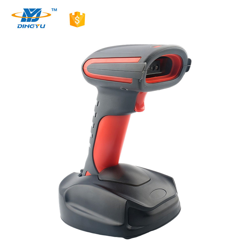 1D 2D Wireless Handheld Barcode Scanner IP65 Protection Waterproof