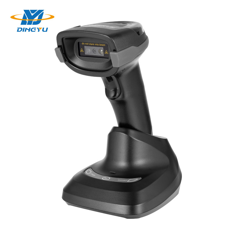 3-in-1 Connection Cordless Handheld Barcode Scanner CMOS Scan Type and ...